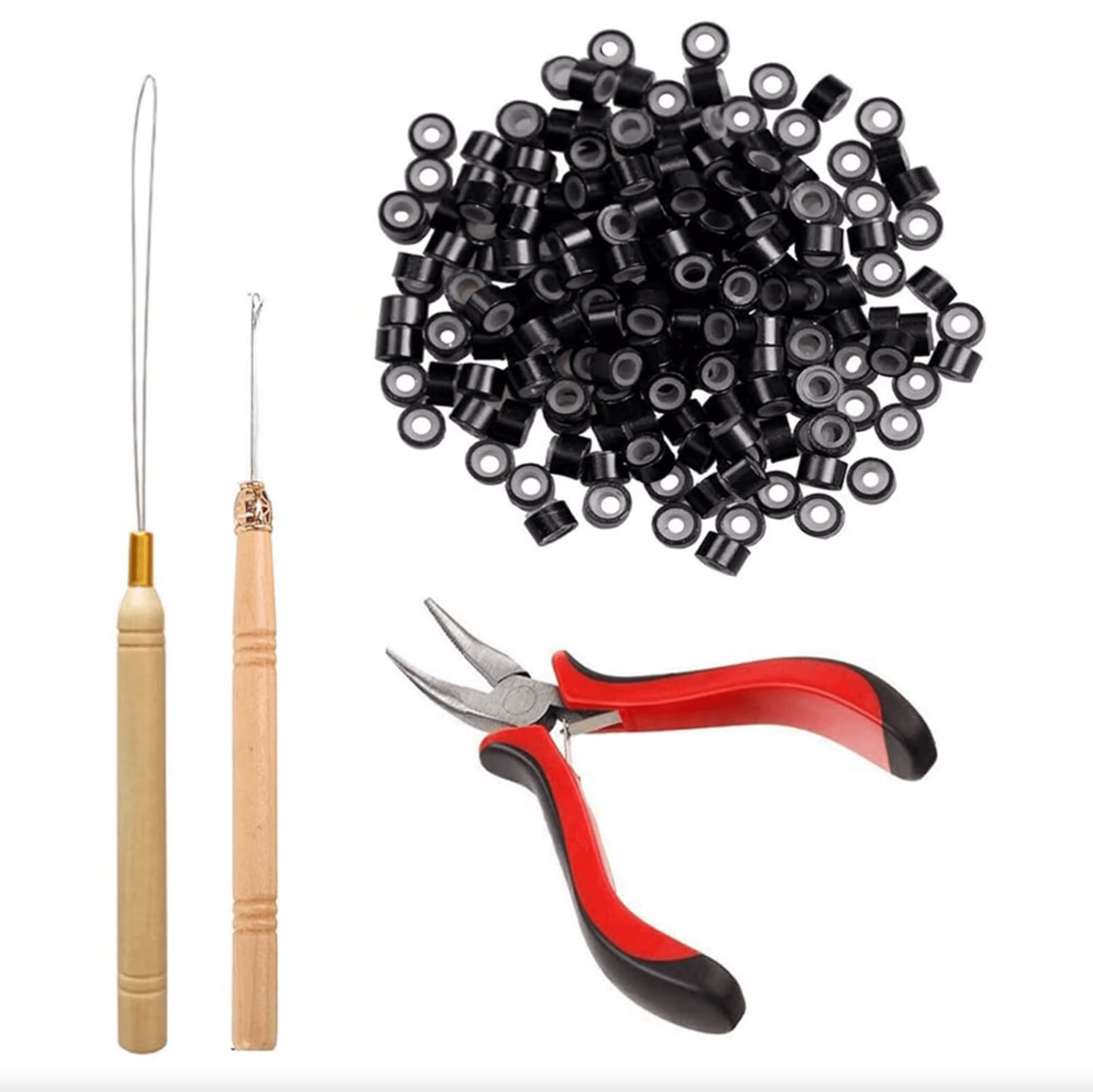 Hair Feathers Tool Kit - Install your Feather Extensions DIY – The ...