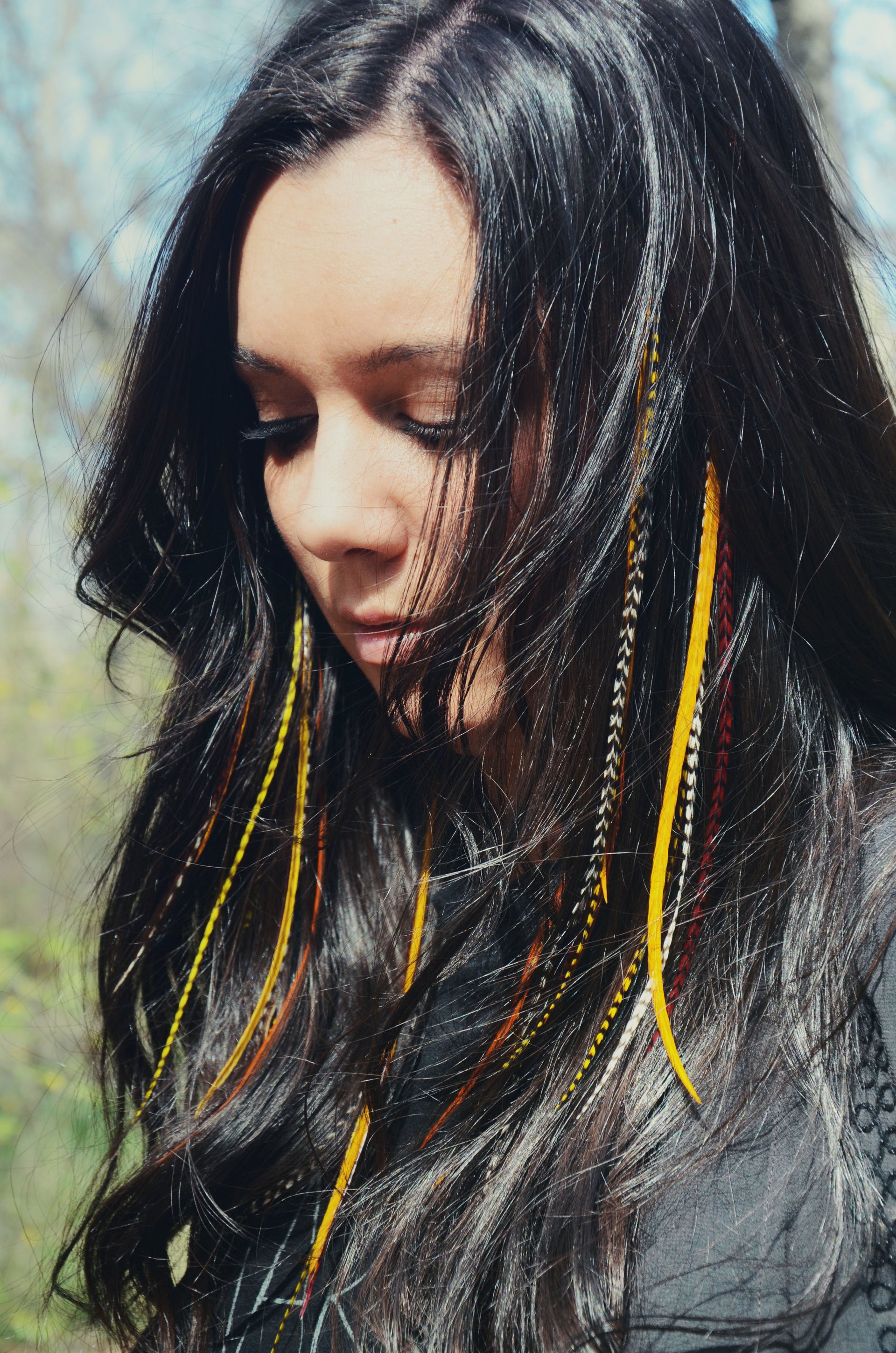 Feather Hair Extensions | Pre-Bundled feathers – The Feather Junkie